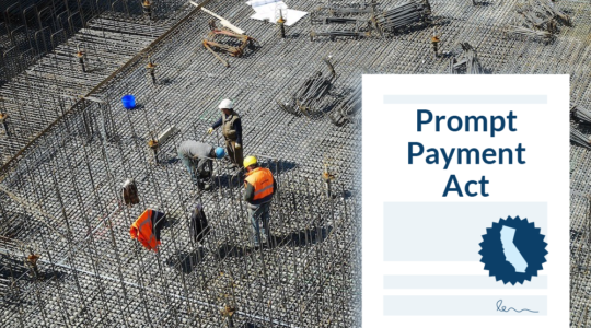 Prompt Payment Rules, Requirements & FAQs | Levelset