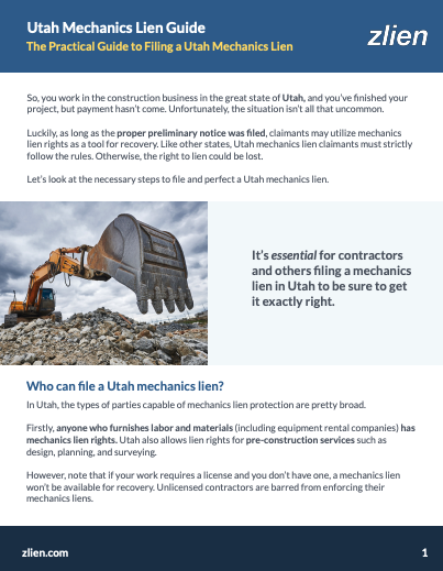 How to File a Mechanics Lien in Utah Guide | Levelset