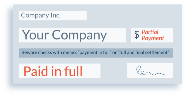 Payment in Full Checks: Are Memo Lines Legally Binding?