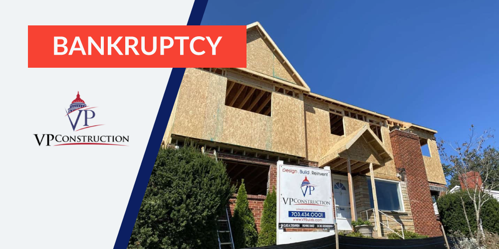 Virginia General Contractor VP Construction Files for Bankruptcy Amidst ...